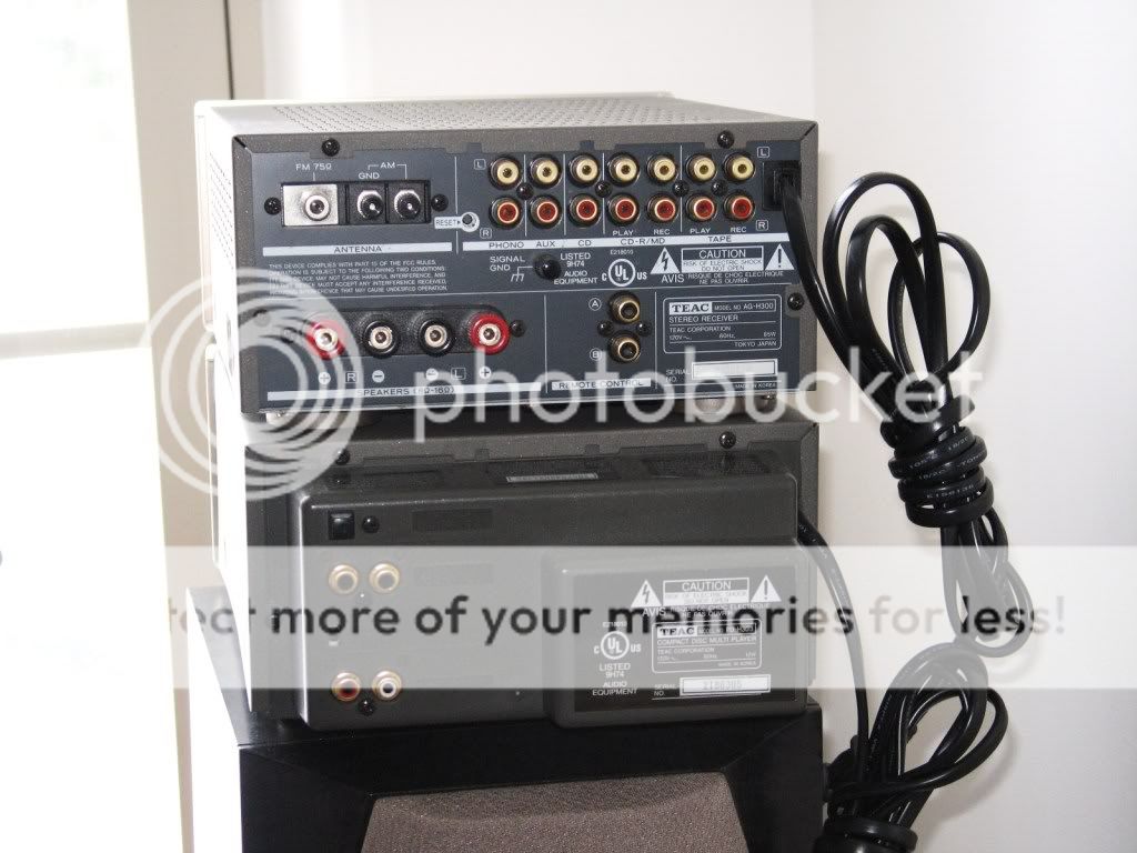 FS: TEAC AG-H300 Compact Reference Stereo Receiver | Audioholics Home ...