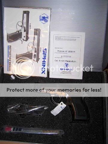 Sphinx A2000 H - The Firing Line Forums