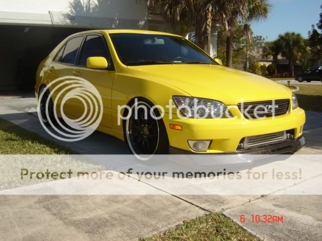 Turbo Yellow IS300 @ Pembroke Pines Mall | Lexus IS Forum
