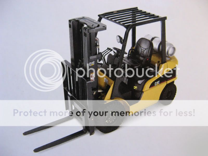 Review - NORSCOT Models | Caterpillar P5000 Lift Truck - Car Forums and ...