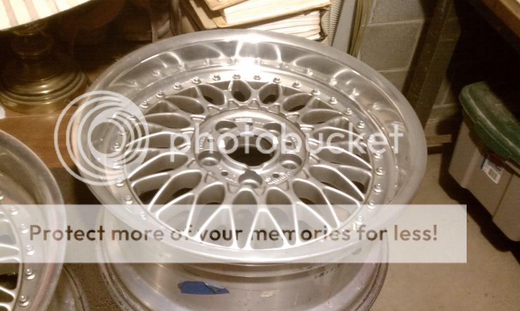 5 BBS style 5 wheels