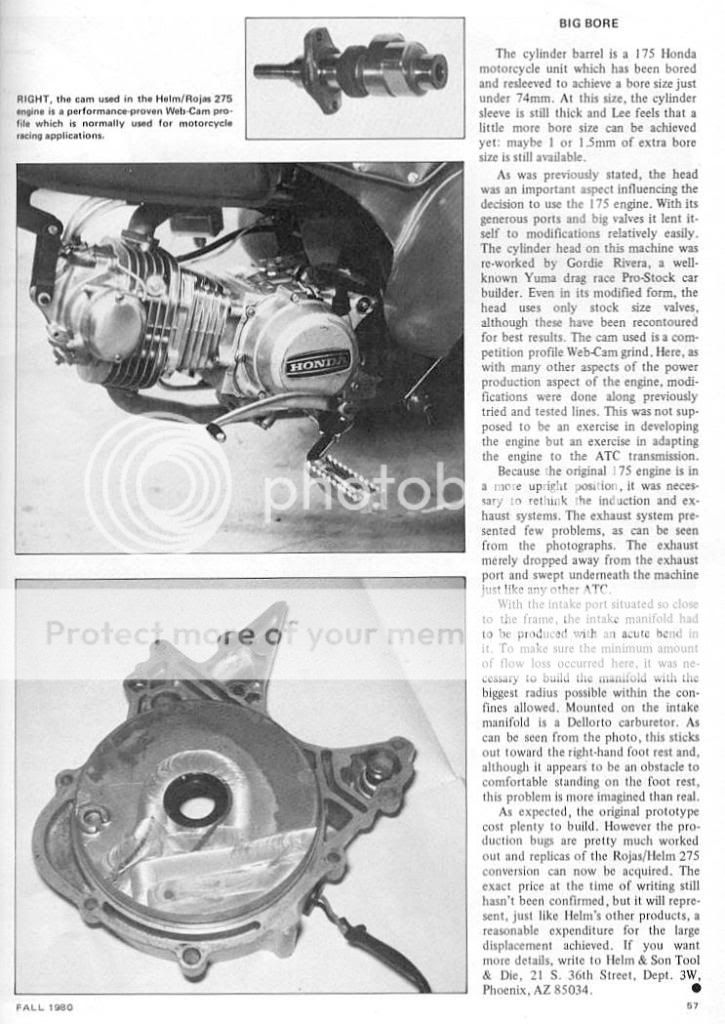 275cc 6v C90 engine. - C90Club.co.uk