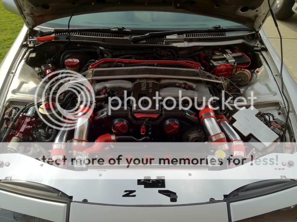 Lovenpain's Project 7: Engine Bay-Wire Loom & plenum paint - Nissan ...