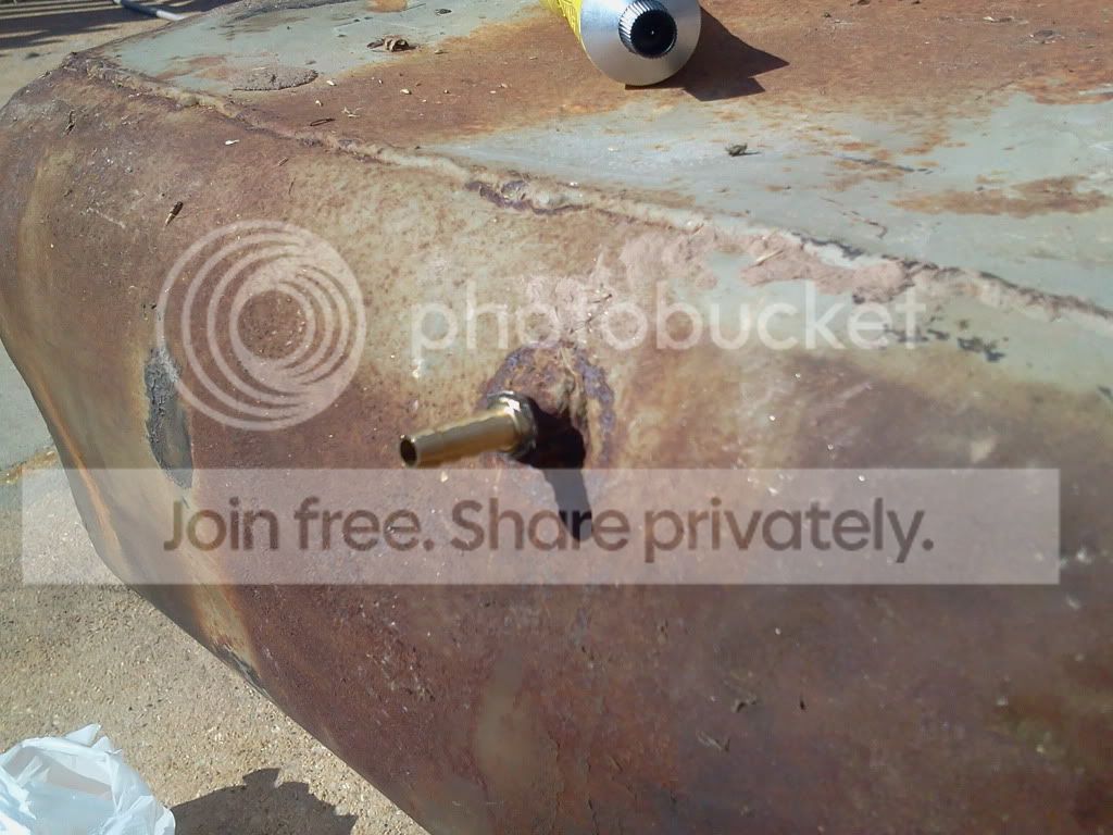 broken gas tank line fitting help | The H.A.M.B.