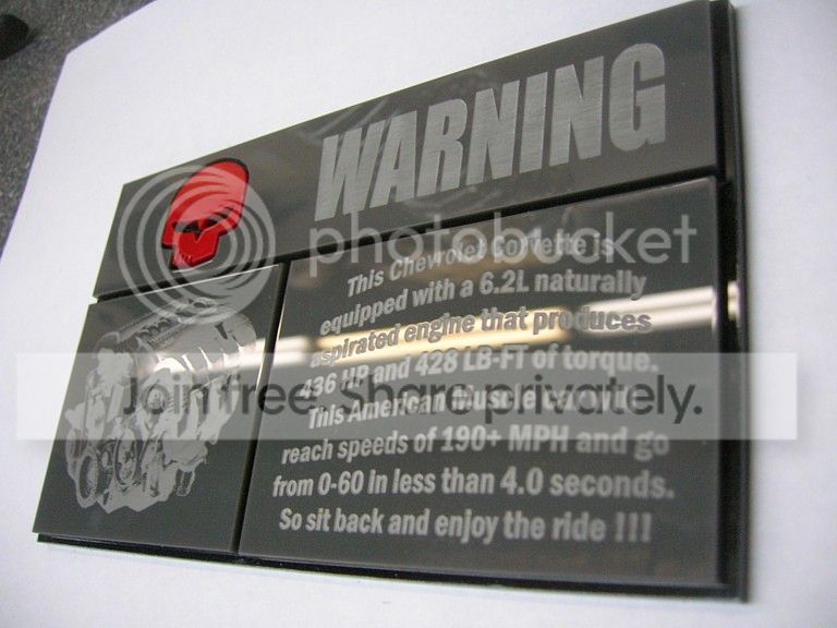 New fuse box cover plaque I made for my Grand sport - CorvetteForum ...