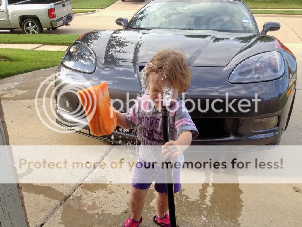 The most beautiful girl ever washing my Grand Sport - CorvetteForum ...
